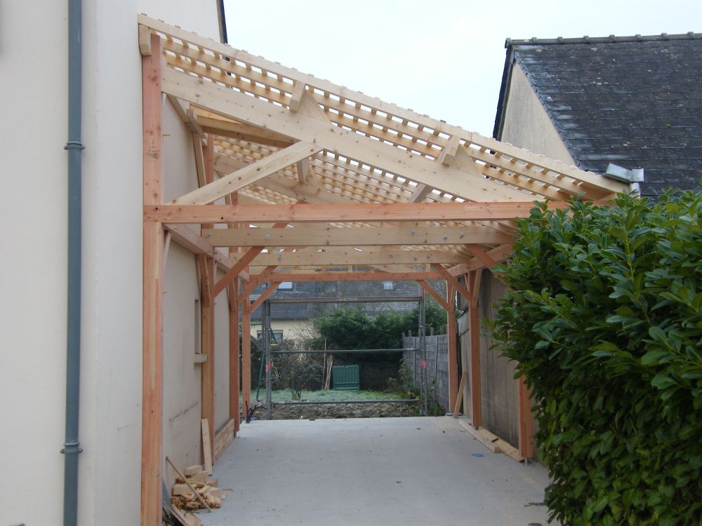 PREAU - Préau 1 pente NEA Concept